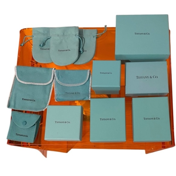 Tiffany & Co. | Jewelry | Tiffany Co Lot Of 6 Boxes 6 Bags 5 Bags Empty ...